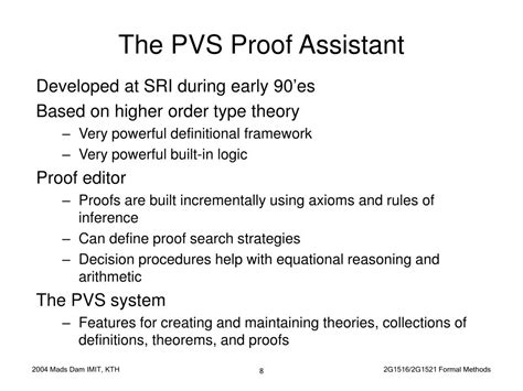 Ppt Theorem Proving Using Pvs I Powerpoint Presentation Free Download Id 5523784