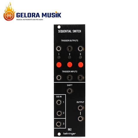 jual behringer 962 sequential switch multiplexer module eurorack