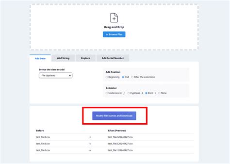 File Name Bulk Renamer Tool
