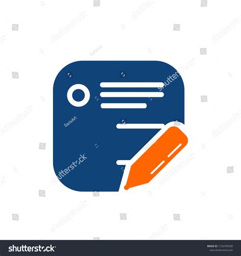 Checklist Memo Pen Icon Stock Vector Royalty Free 1126795928 Shutterstock