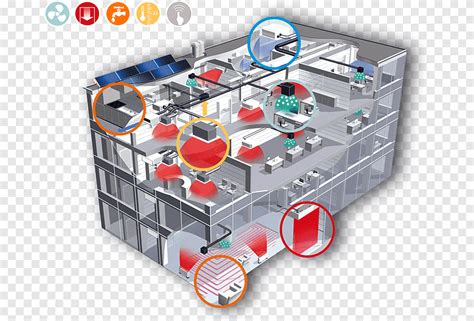 ระบบทำความเย็นแปรผันไดกิ้นระบบปรับอากาศ อาคาร เครื่องปรับอากาศ การไหลของอากาศ Png Pngegg