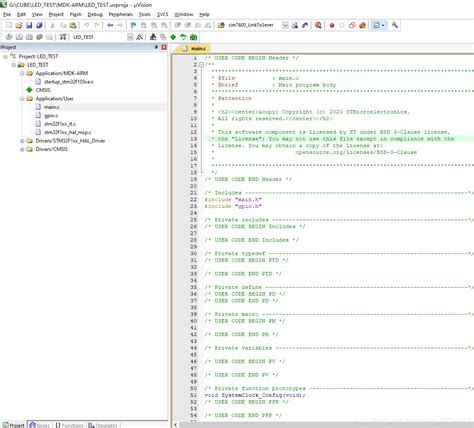 Stm32cubemx 创建流水灯工程（详细图文教程）t1stm32 System Core中sys配置成serial Wire即可 Csdn博客