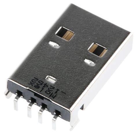 Molex Right Angle Through Hole Plug Type A USB Connector RS Components Vietnam