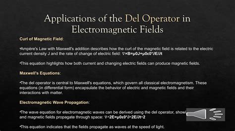 Calculus Presentation About Del Operatorpptx