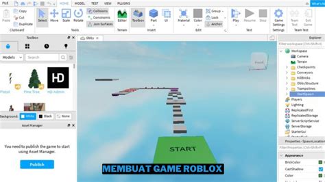 Cara Membuat Game Di Roblox Dengan Mudah Untuk Pemula