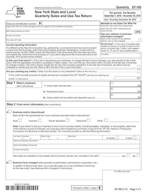 Printable Nys Tax Forms Printable Forms Free Online