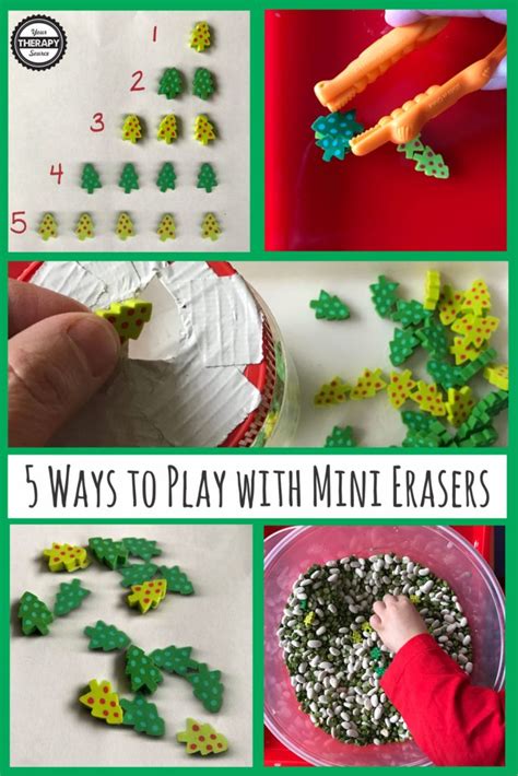 5 Ways To Play With Mini Erasers Your Therapy Source