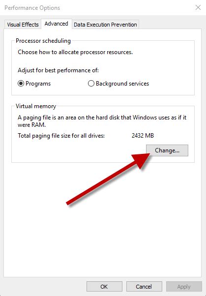 Remedying Out Of Memory Warnings