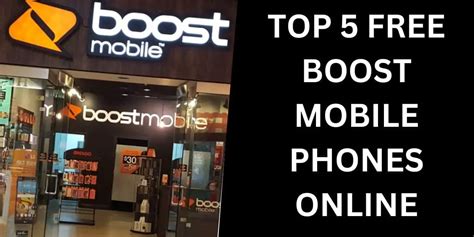 Free Boost Mobile Phones Online How To Get Top 5 2025