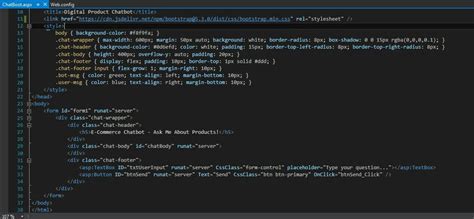 Building An E Commerce Chatbot In Aspnet Using Sql Server