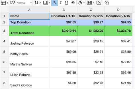 Quip New Spreadsheet Features Freeze Rows And Conditional Formatting