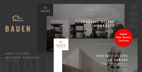 BAUEN Architecture Interior Template By Duruthemes UThemes
