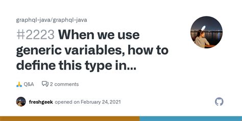 When We Use Generic Variables How To Define This Type In Schema And