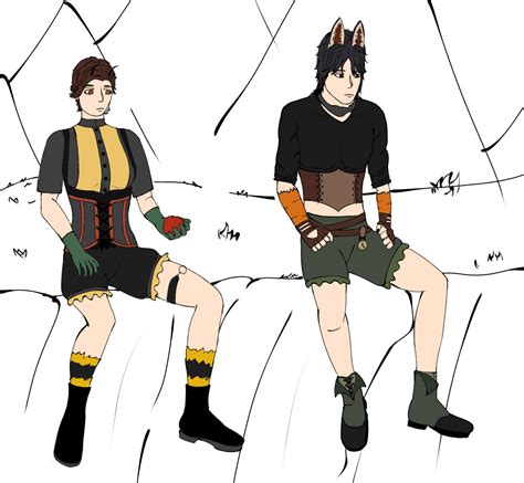 OCs It Is Part Of A Sequence Of Drawings Art Amino