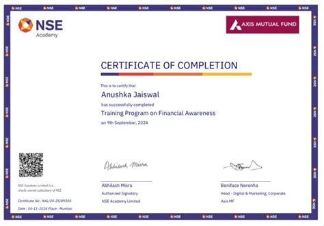 anushka jaiswal on linkedin i recently attended a financial awareness training session hosted