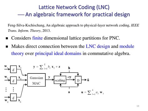 ppt lattice partition b ased physical layer network coding powerpoint