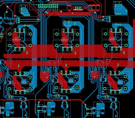 A Detail Of The Cc Based 3 Phase Inverter Pcb Layout Download Scientific Diagram