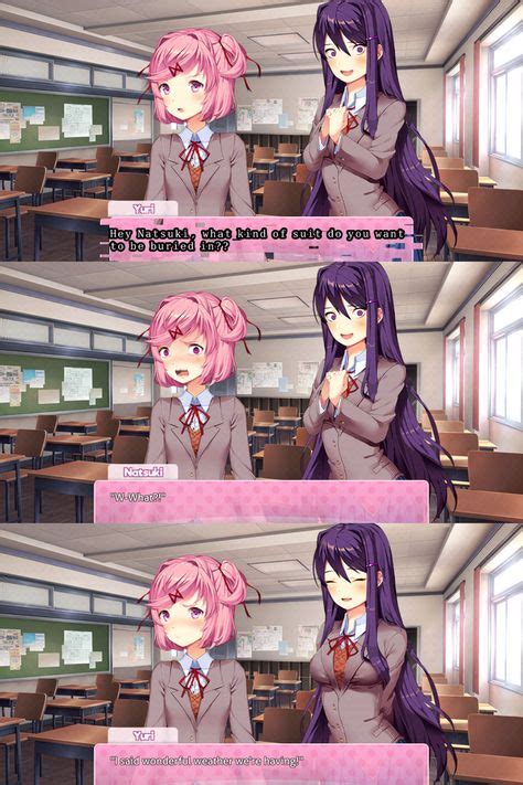 Ddlc Poems Ideas In Literature Club Literature Anime