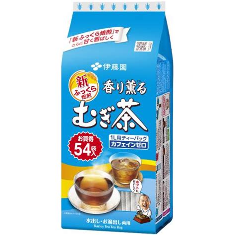 【楽天市場】伊藤園 香り薫るむぎ茶 1l用ティーバッグ 54袋入×5個セット：ウエルシア楽天市場支店