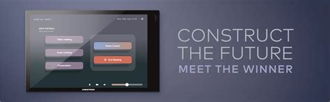 Construct The Future The Crestron Construct Ui Design Winner Crestron