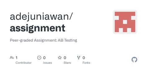 Github Adejuniawanassignment Peer Graded Assignment Ab Testing