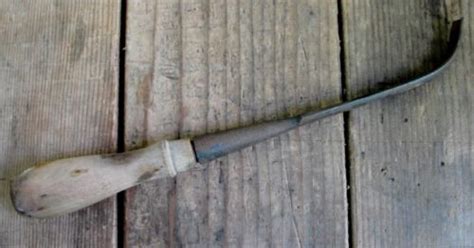 Antique 12 Gouge Wood Chisel W Curved End Lathe Woodworking Antique 12 Gouge Wood Chisel W Curved End Lathe Woodworking