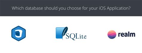 Which Database Should You Choose For Ios Application Development Elitech Systems Pvt Ltd