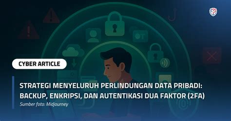 Strategi Menyeluruh Perlindungan Data Pribadi Backup Enkripsi Dan Autentikasi Dua Faktor 2fa