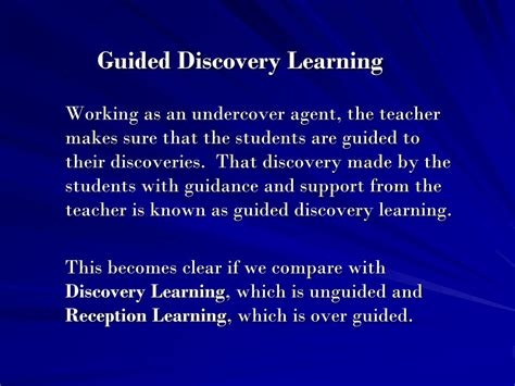 ppt guided discovery learning powerpoint presentation free download
