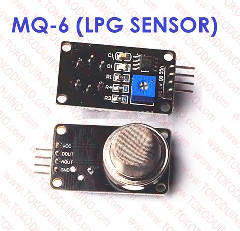 Jual Lpg Gas Sensor Mq6 Mq 6 Smoke Resistant Cocok Untuk Arduino Dsj Tokoduino Tokopedia