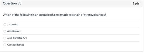 Solved Question 66 1 Pts The Fossilization Method Where