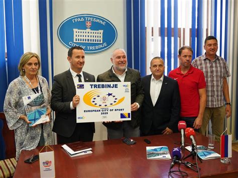 Град Требиње и званично поднио кандидатуру за Европски град спорта 2025 Град Требиње