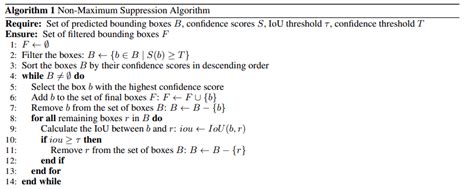 object detection metrics and non maximum suppression nms yolovx by