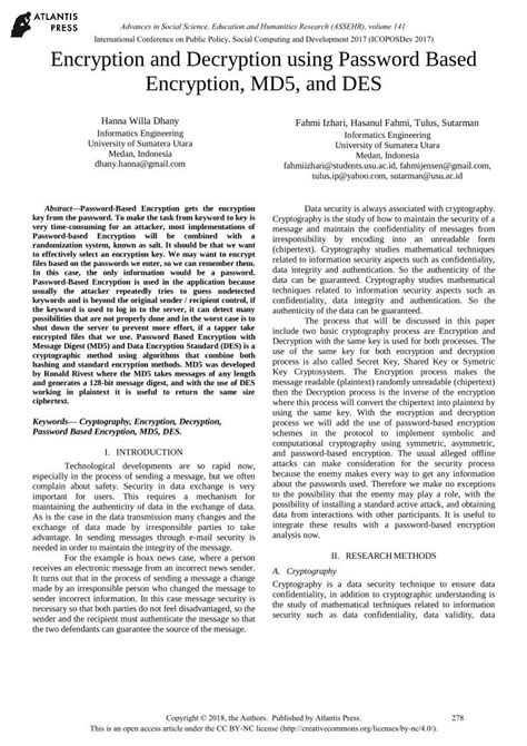 pdf encryption and decryption using password based encryption