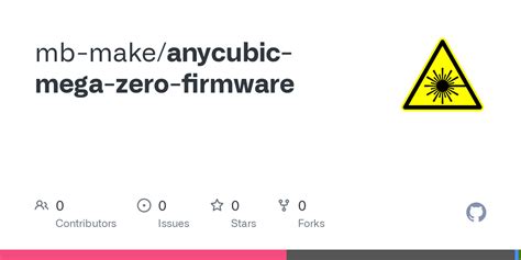GitHub Mb Make Anycubic Mega Zero Firmware