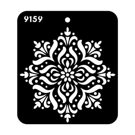 Mini Stencil 9159 Dubais Arts And Crafts Scrapbooking Paper Crafting Cricut