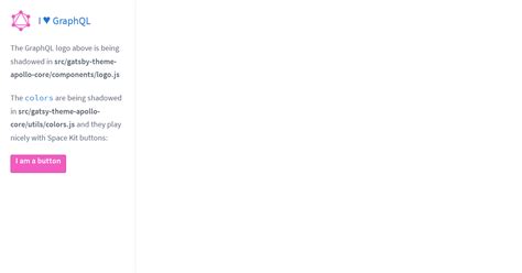 Component Shadowing Example Codesandbox
