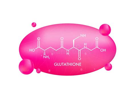 Glutathione Chemical Formula Reduced Glutathione Gsh Vitamin