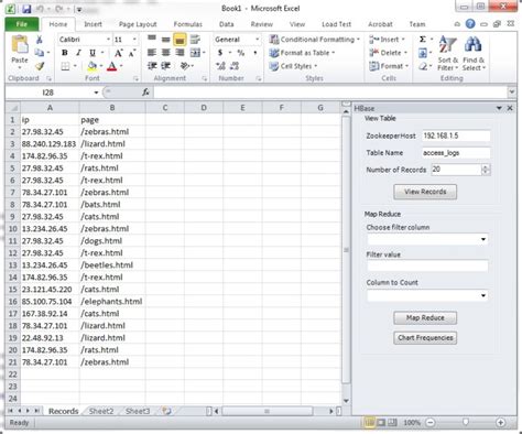 Building An Excel Add In For Hbase Mapreduce Jnbridge