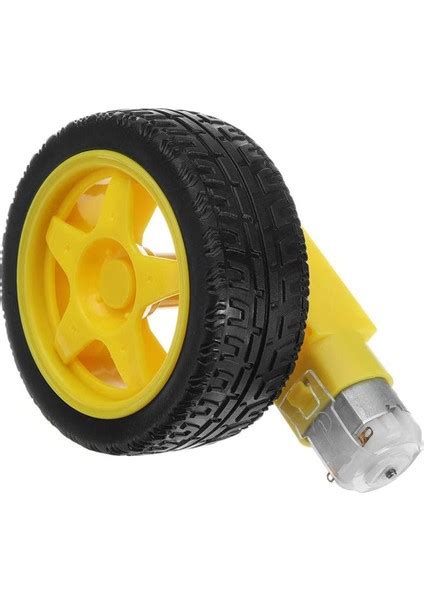 Tls Robotik 5 Adet 3 6v Dc 250 Rpm Redüktörlü Motor Ve Fiyatı