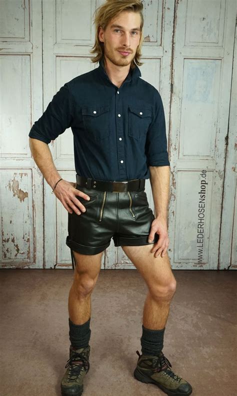 Modell Scout Spezial Lang Kurze Lederhose Aus Qualitätsleder