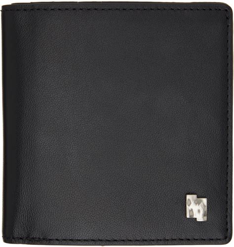Ader Error Black Hardware Wallet Ssense Canada