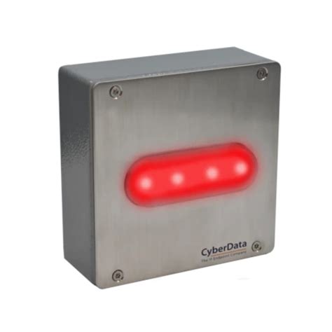 CyberData SIP Outdoor RGB Multi Color Strobe VoIP