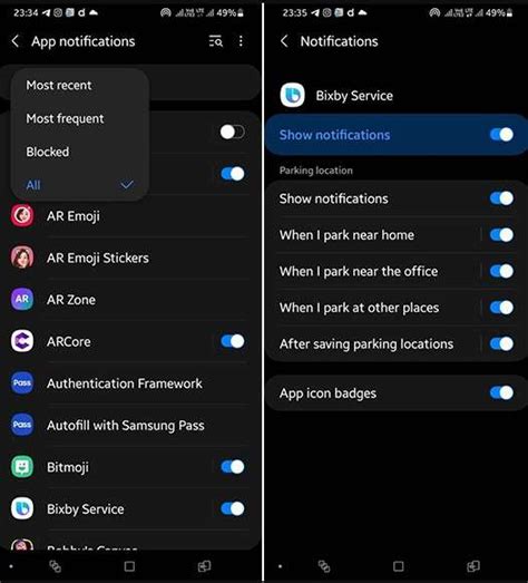 checking and managing your notification history on android