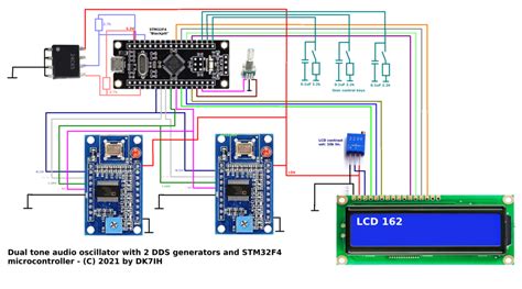 A Dual Audio Frequency Generator With DDS Modules Micromaker De