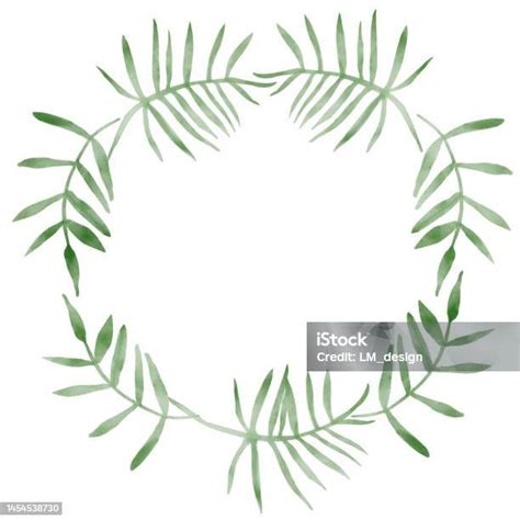 열대 나뭇잎 프레임 수채화 정글은 수채화 배너를 남깁니다 몬스 테라 야자 잎 흰색 배경에 격리된 손으로 그린 그림 웨딩 엽서 클립 아트 로고 요소 0명에 대한 스톡 벡터