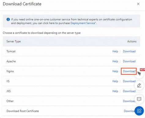 Install An Ssl Certificate Simple Application Server Alibaba Cloud Documentation Center