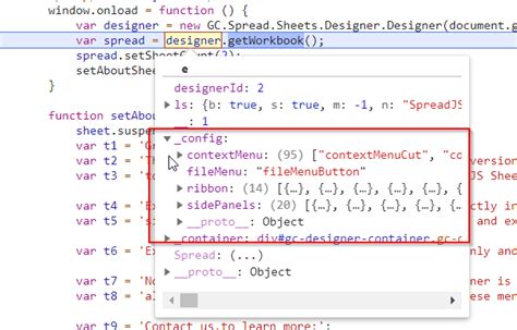 Designer Enabledisable Ribboncontextmenu Items Dinamically Spreadjs Spreadjs Mescius Forums