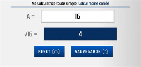 Calculer La Racine Carrée Dun Nombre