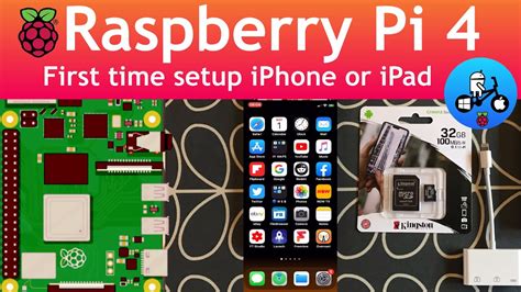 First Time Setup Raspberry Pi 4 With Ipad Or Iphone Youtube